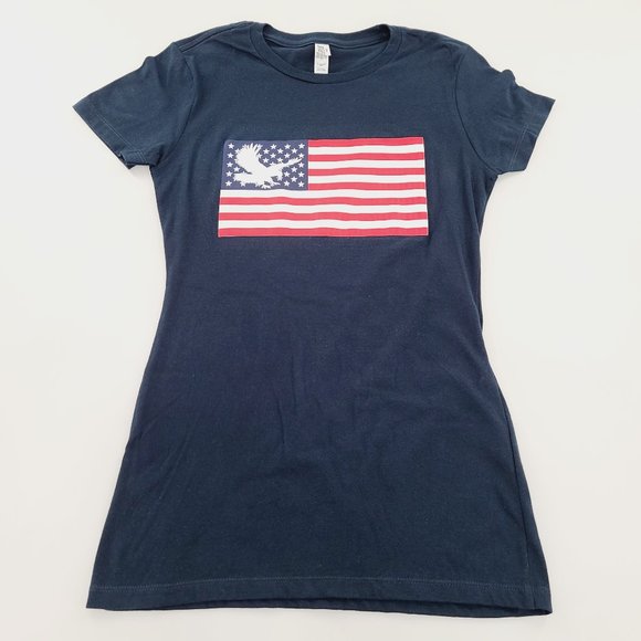 Alstyle | Shirts & Tops | Alstyle Ultimate Junior Eagle Usa Flag Red ...